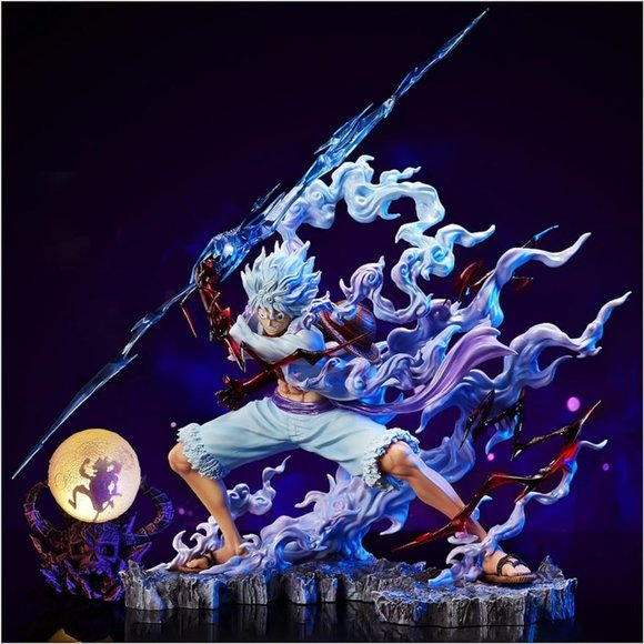 Onepiece | Toys | One Piece Nika Gear 5 Sun Luffy Lightning Haki Statue ...